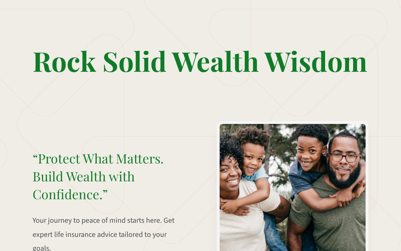 Rock Solid Wealth Wisdom